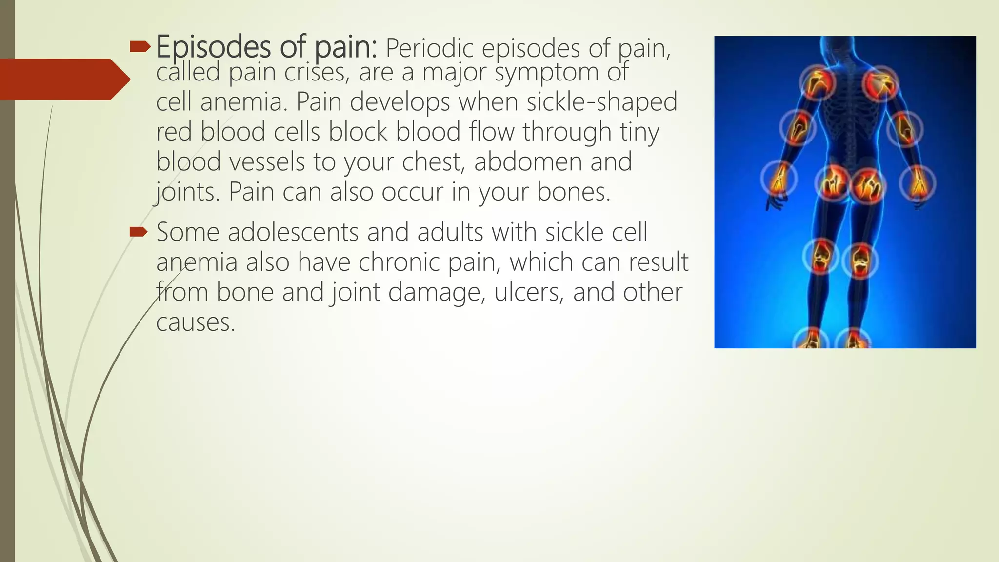 Sickle Cell Anemia Symptomspptx