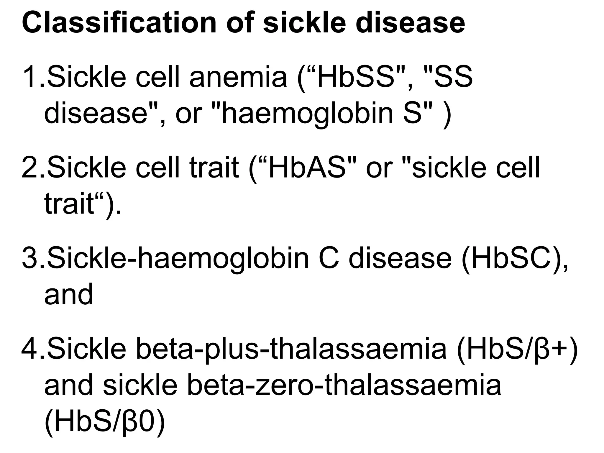 Overview and current management of sickle cell disease in Tanzania | PPT