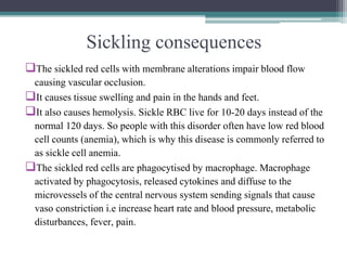 Sickle cell anemia | PPTX