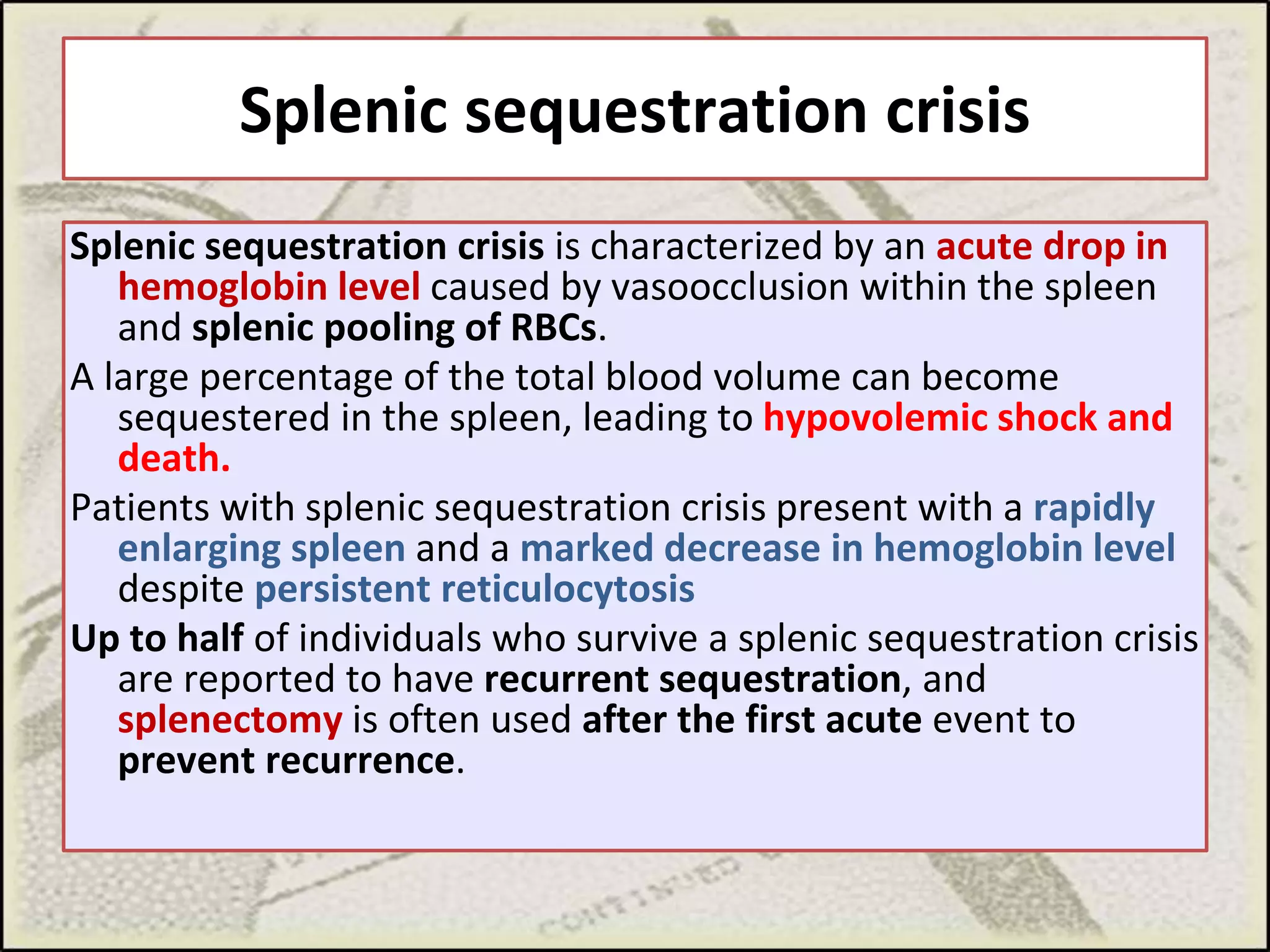 Sickle cell anemia management & treatment from: AAFP, NIH, Uptodate ...