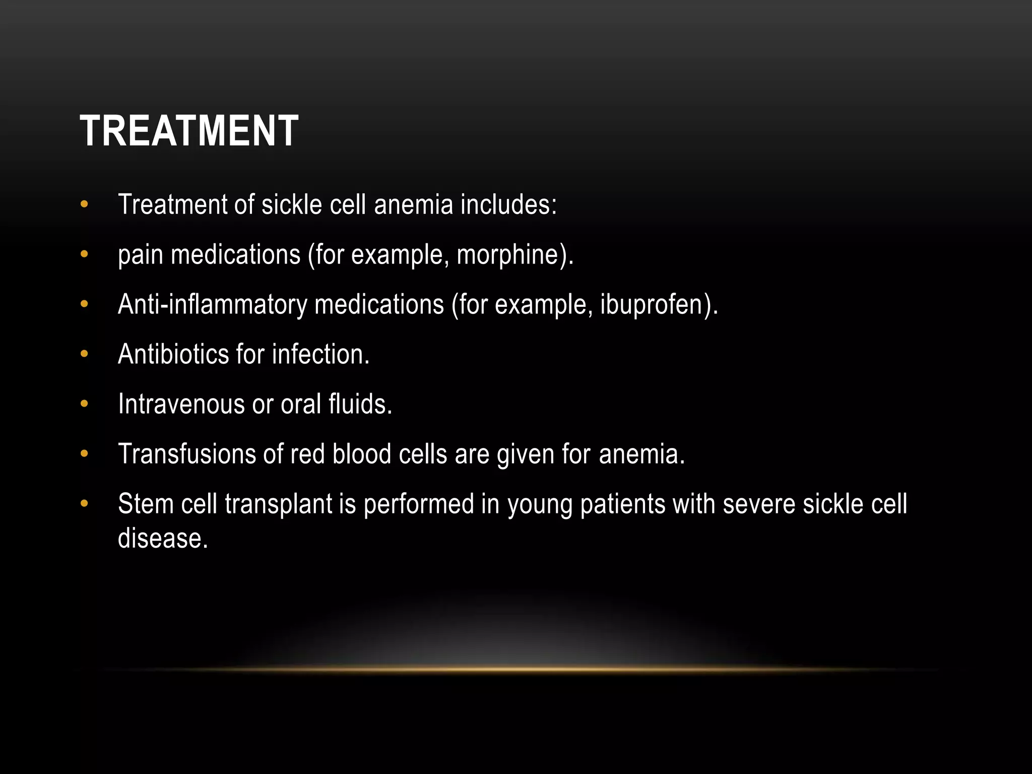 Sickle cell anemia presentation | PPTX