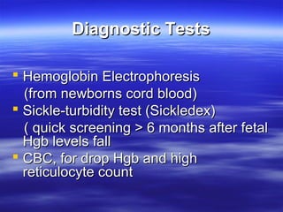 Sickle cell anemia summer 2013 | PPT