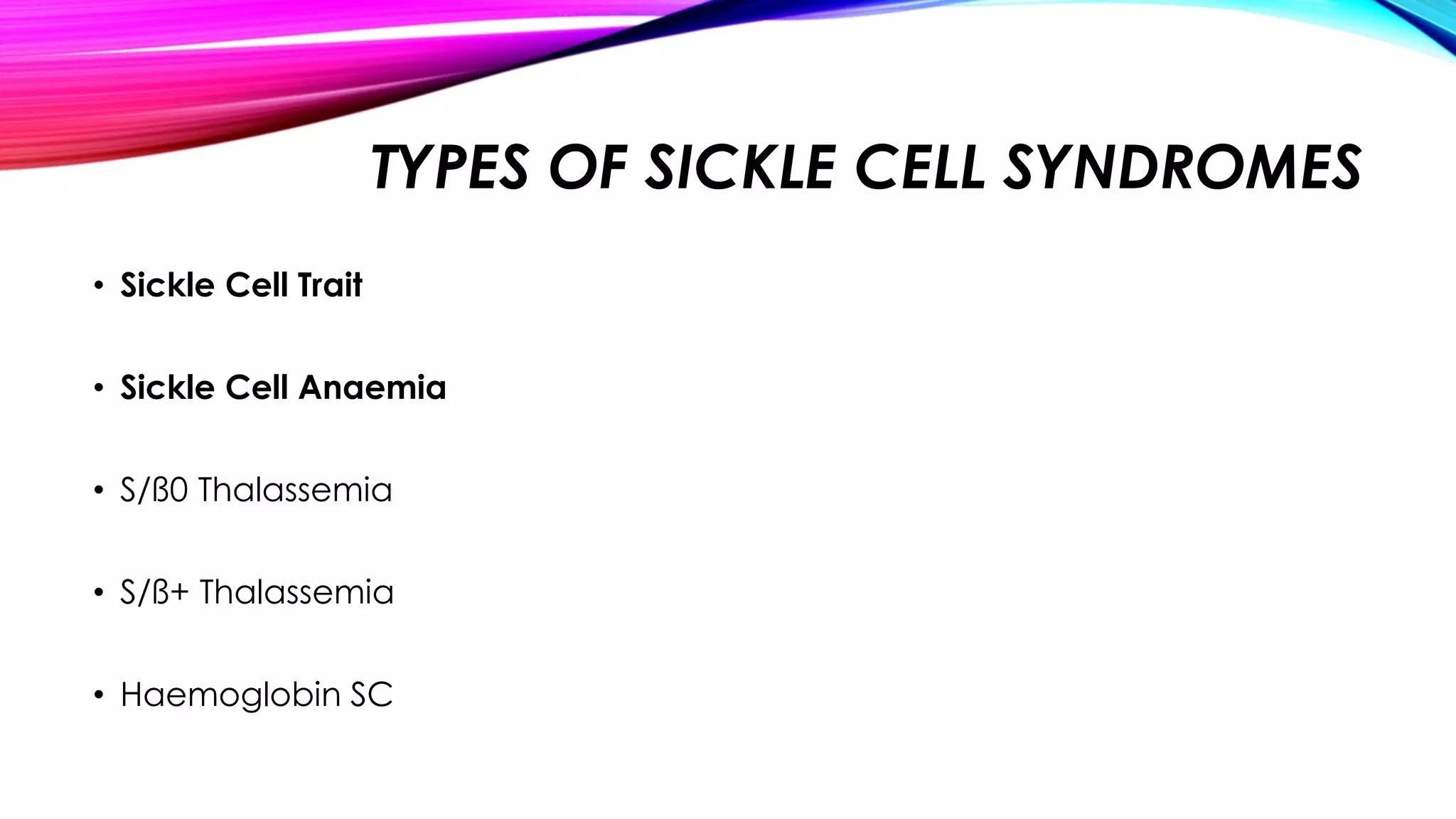 Sickle cell disease | PPTX