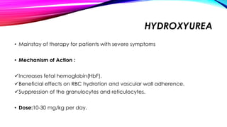 Sickle cell disease | PPTX