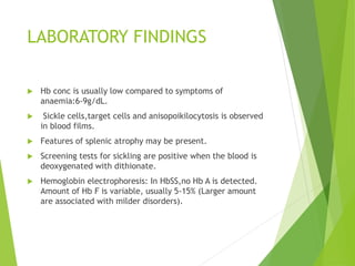 Sickle cell disease | PPTX