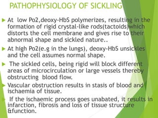 Sickle cell disease | PPTX