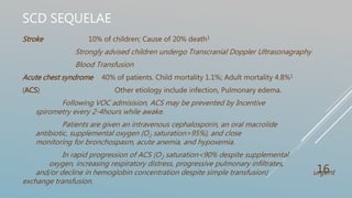 Sickle cell disease | PPTX | Blood Disorders | Diseases and Conditions