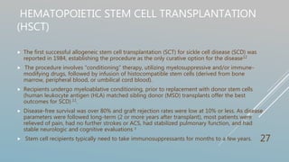Sickle cell disease | PPTX