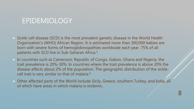 Sickle Cell Disease Ppt