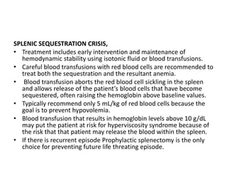 Sickle cell disease | PPTX