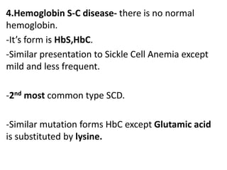 Sickle cell disease | PPTX