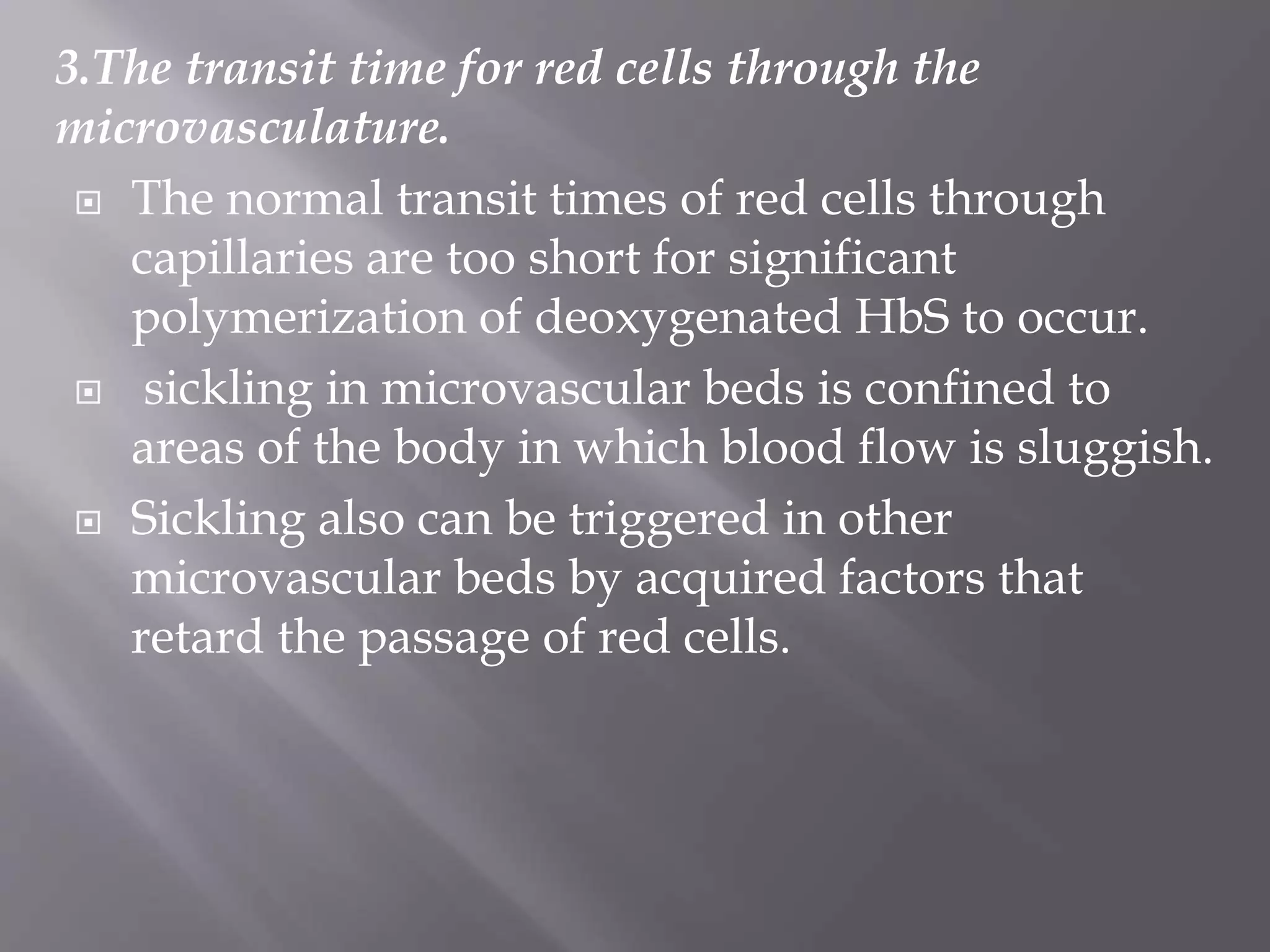 Sickle cell disease | PPTX | Blood Disorders | Diseases and Conditions