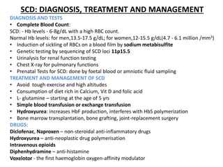 Sickle Cell Disease (SCD) | PPTX