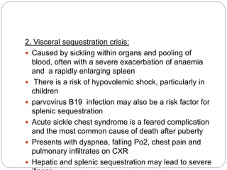 SICKLE CELL DISEASE.pptx | Blood Disorders | Diseases and Conditions