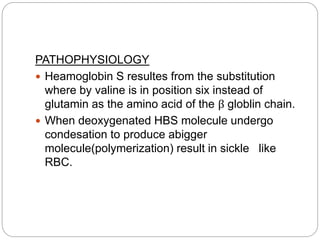 SICKLE CELL DISEASE.pptx | Blood Disorders | Diseases and Conditions