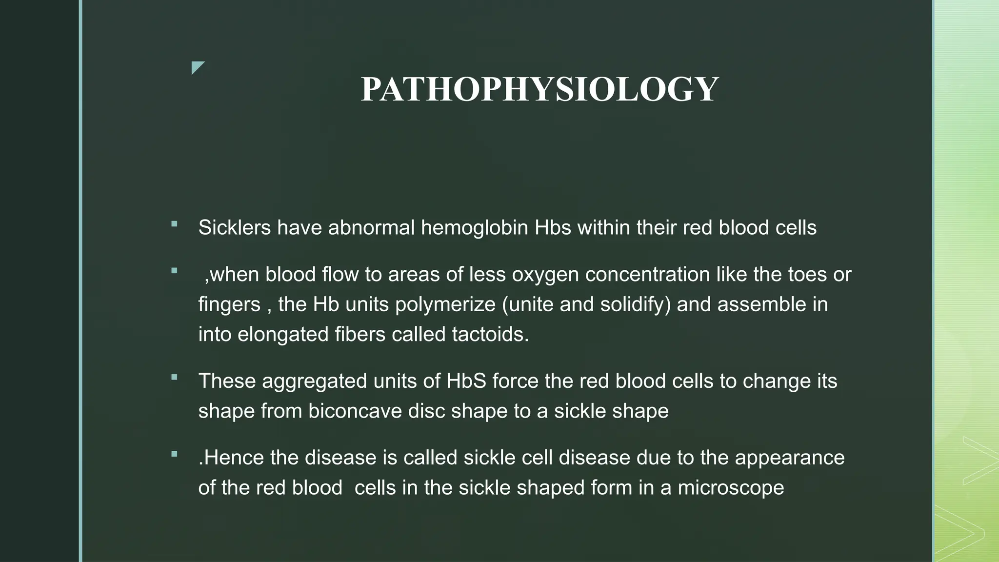 SICKLE CELL DISEASE in adults and children.pptx