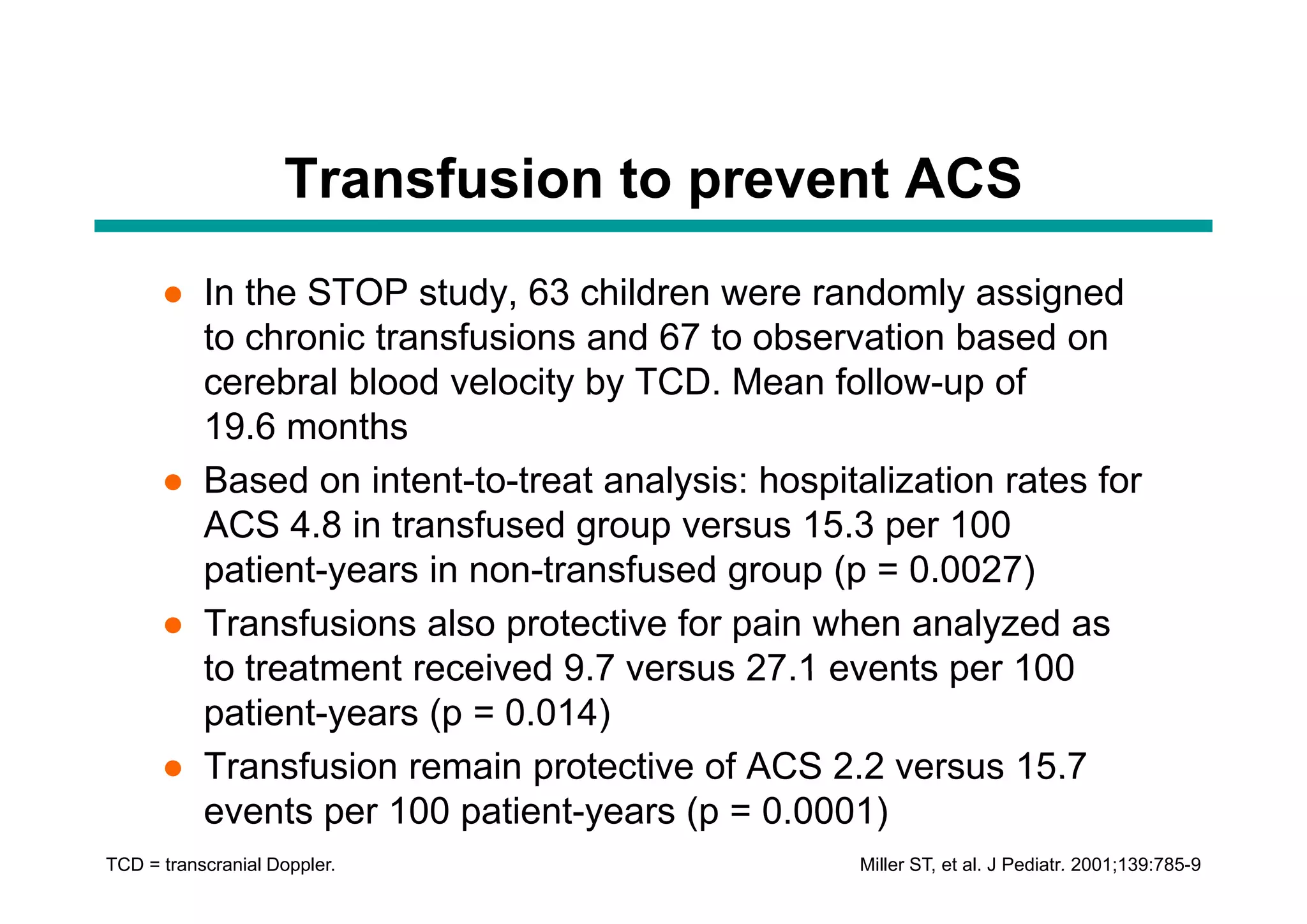 The Treatment of Sickle Cell Disease | PDF