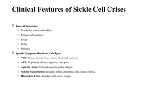 Presentation on Sickle Cell Disease Crises_090424.pptx