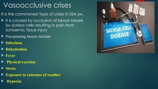 Sickle cell disease in children and management.pptx