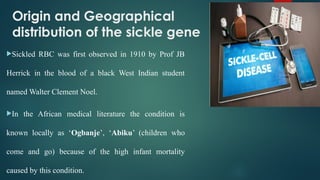 Sickle cell disease in children and management.pptx