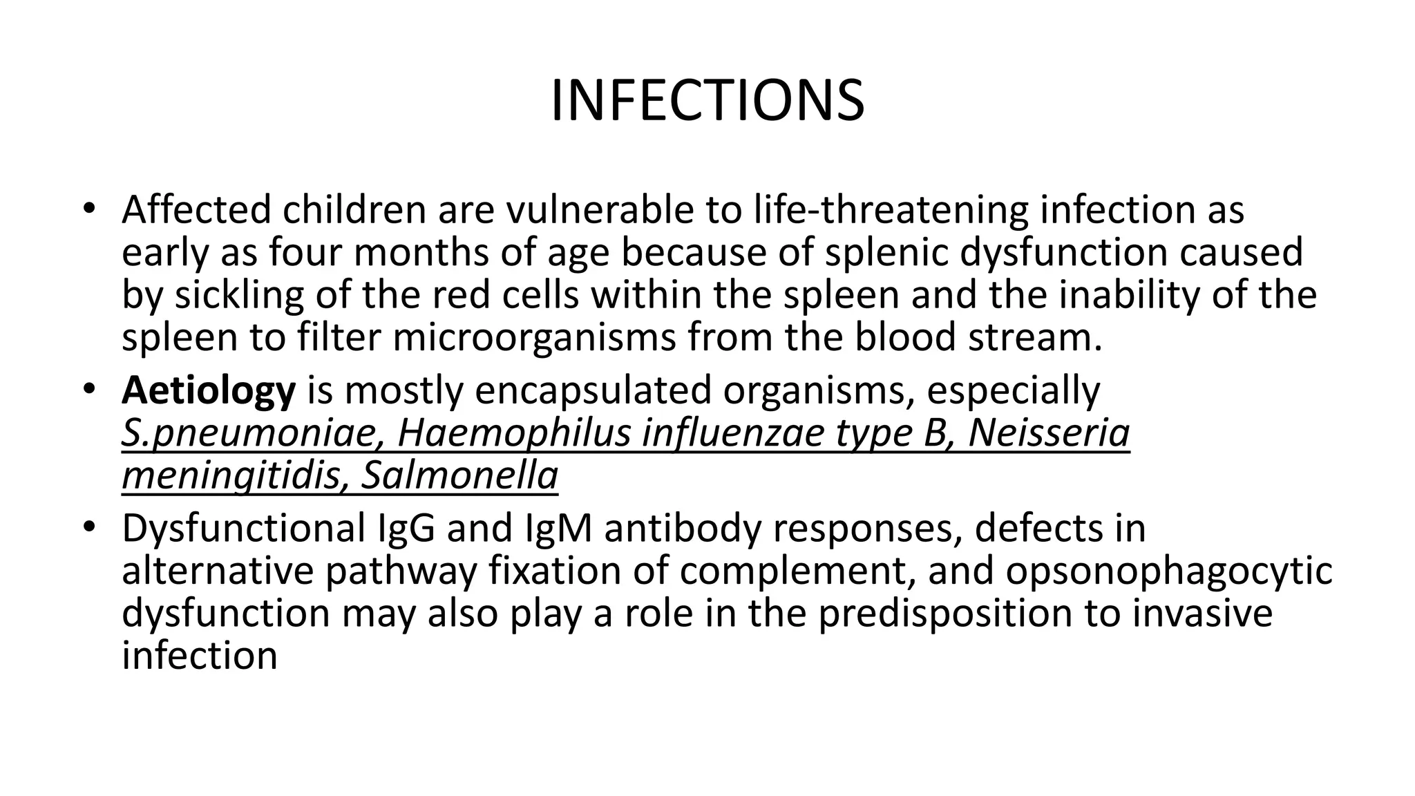 Sickle cell disease presentation | PPTX | Blood Disorders | Diseases ...