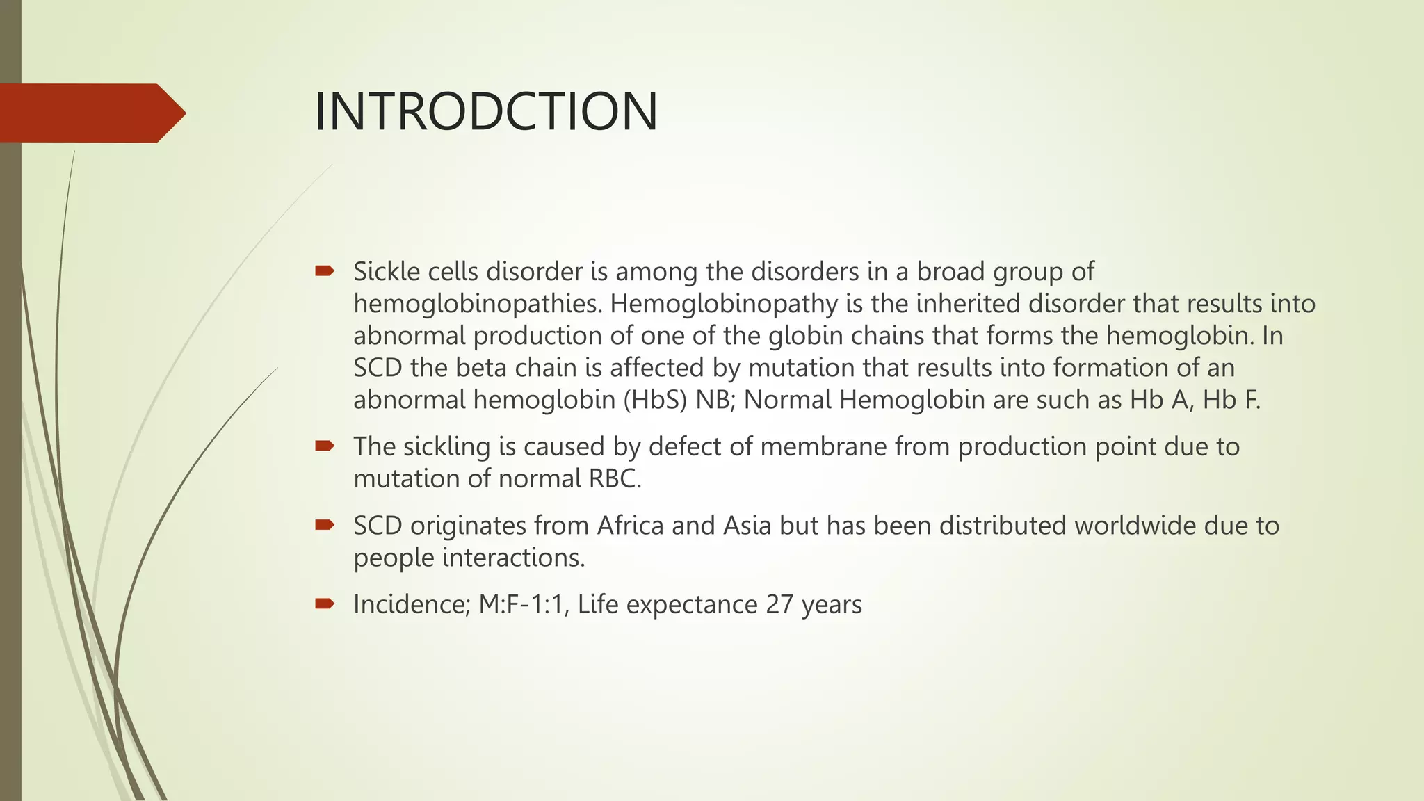 SICKLE CELL DISORDER BY DR. BABU.pptx
