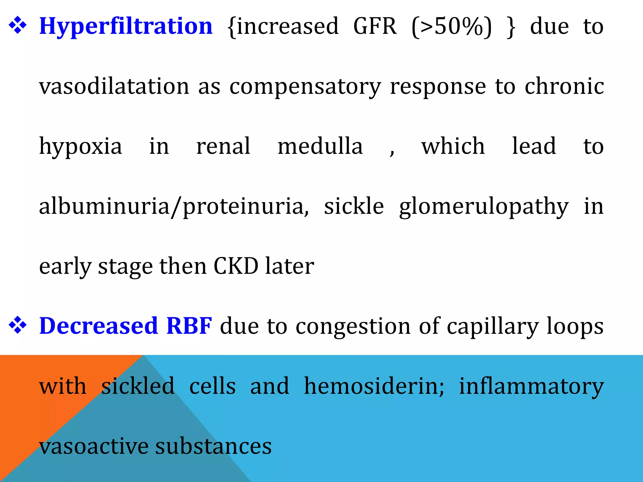 Sickle cell nephropathy SCN | PPTX