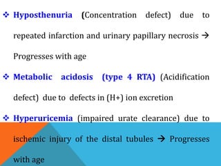Sickle cell nephropathy SCN | PPTX