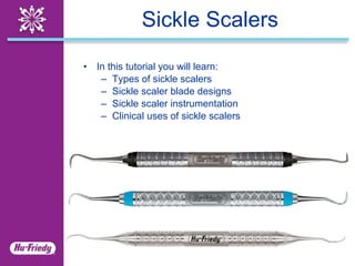 Straight Sickle Scaler