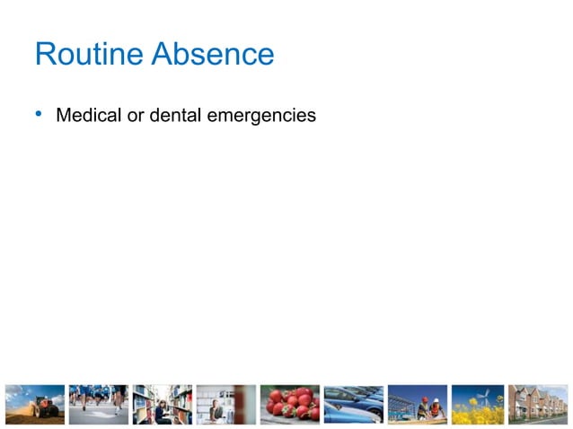 Managing Sickness Absence - Employment Workshop | PPTX