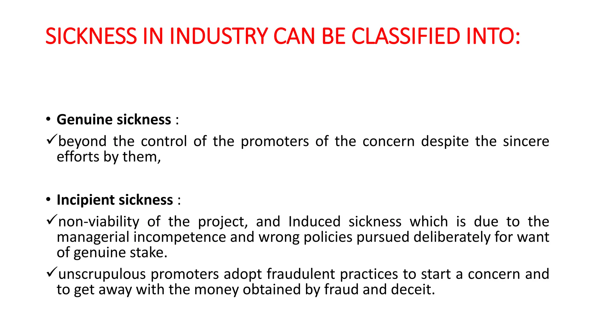SICKNESS IN SMALL INDUSTRIES – REASONS AND REHABILITATION.pptx
