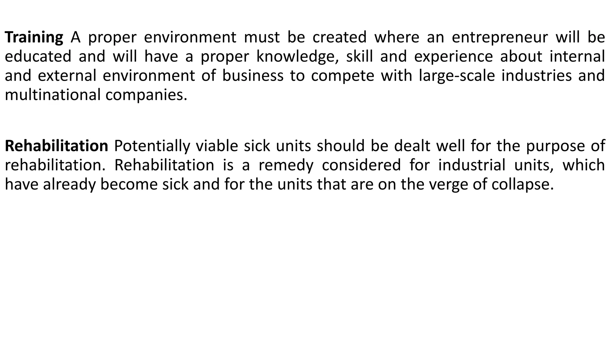 SICKNESS IN SMALL INDUSTRIES – REASONS AND REHABILITATION.pptx