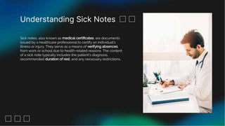 Sick Notes Myths vs. Reality Every time an employee is absent, they ...