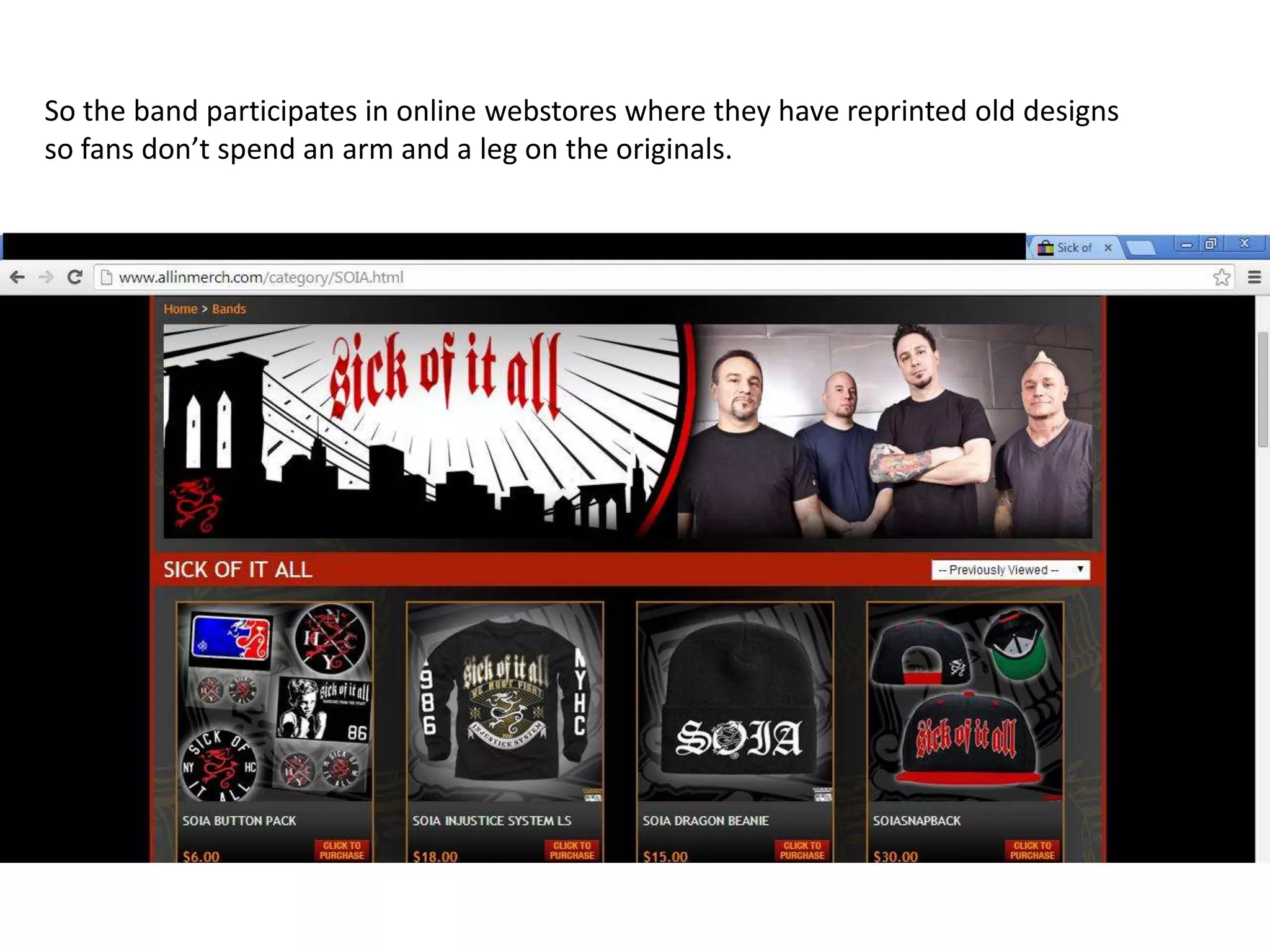 Sick of it all interacts. WITH THEIR FANS! | PPTX