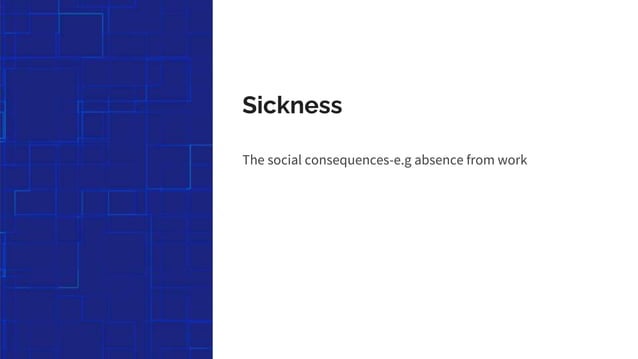 Sick Role and illness Behavior - Copy.pptx | Diseases and Conditions ...