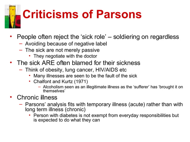 Sickrolelesson2 | PPT | Diseases and Conditions | Medical Health