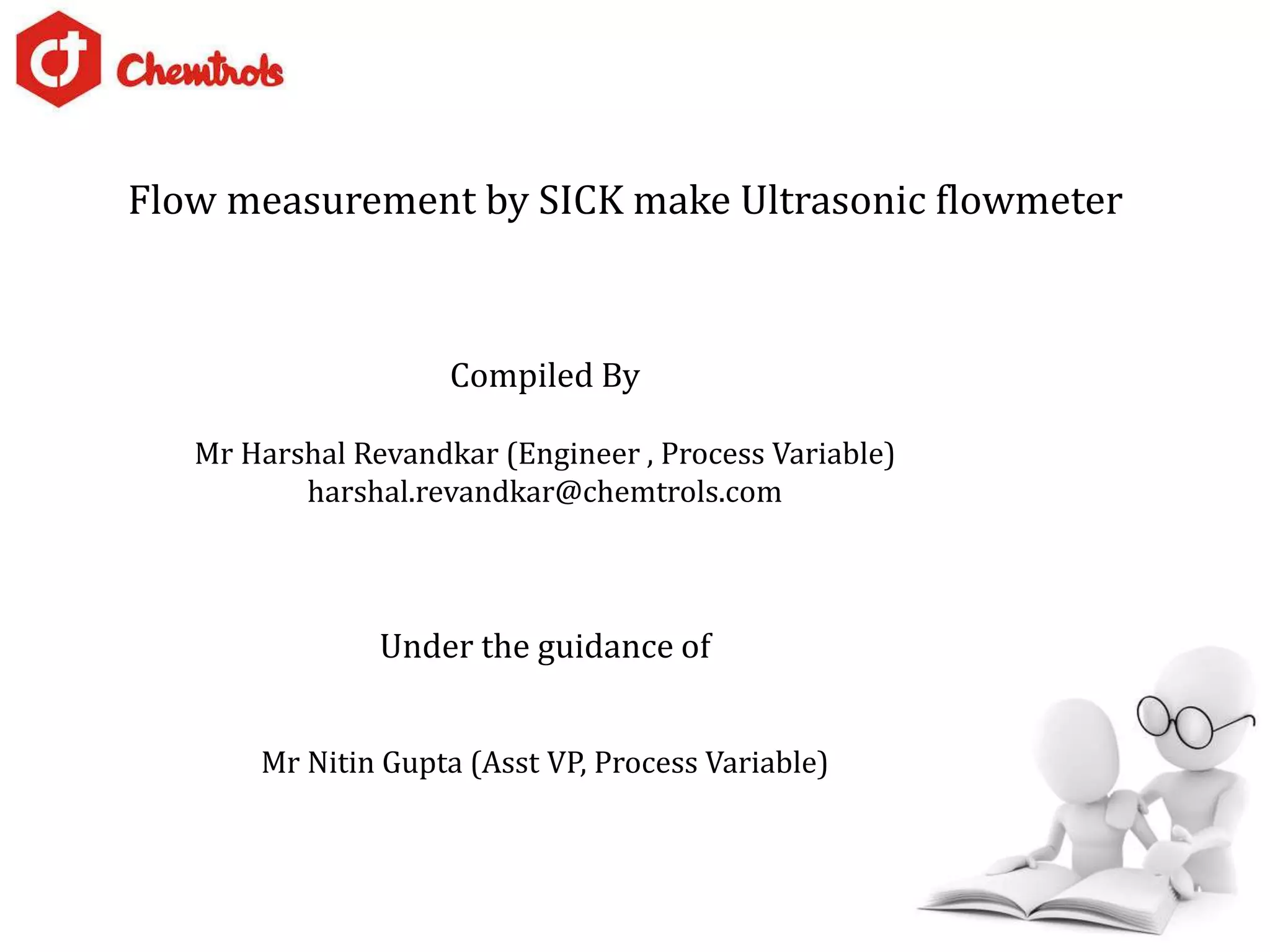 SICK AG, Germany. Ultrasonic flow meter Product range | PPTX