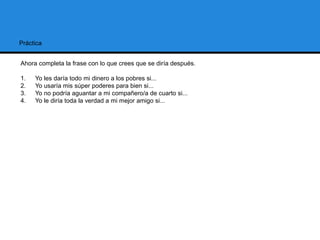 Si clauses | PPT