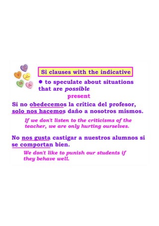 Si clauses with subj vs ind inspire | PDF