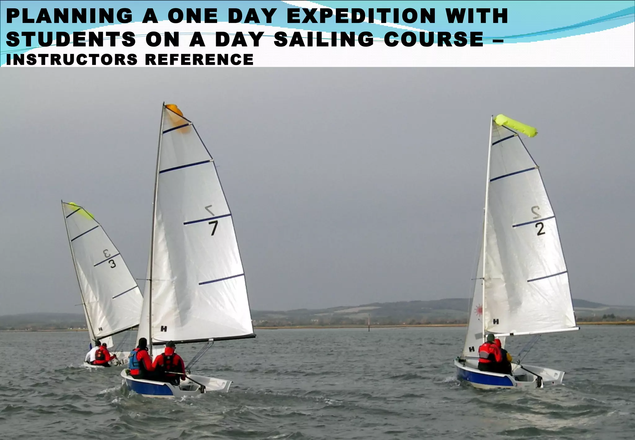 Planning a Day Sail | PPT