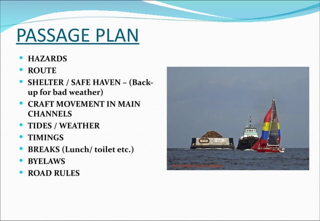 Planning a Day Sail | PPT