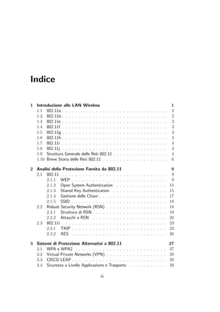 Sicurezza delle reti 802.11