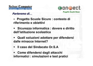 Sicurezza informatica nelle Scuole | PPT