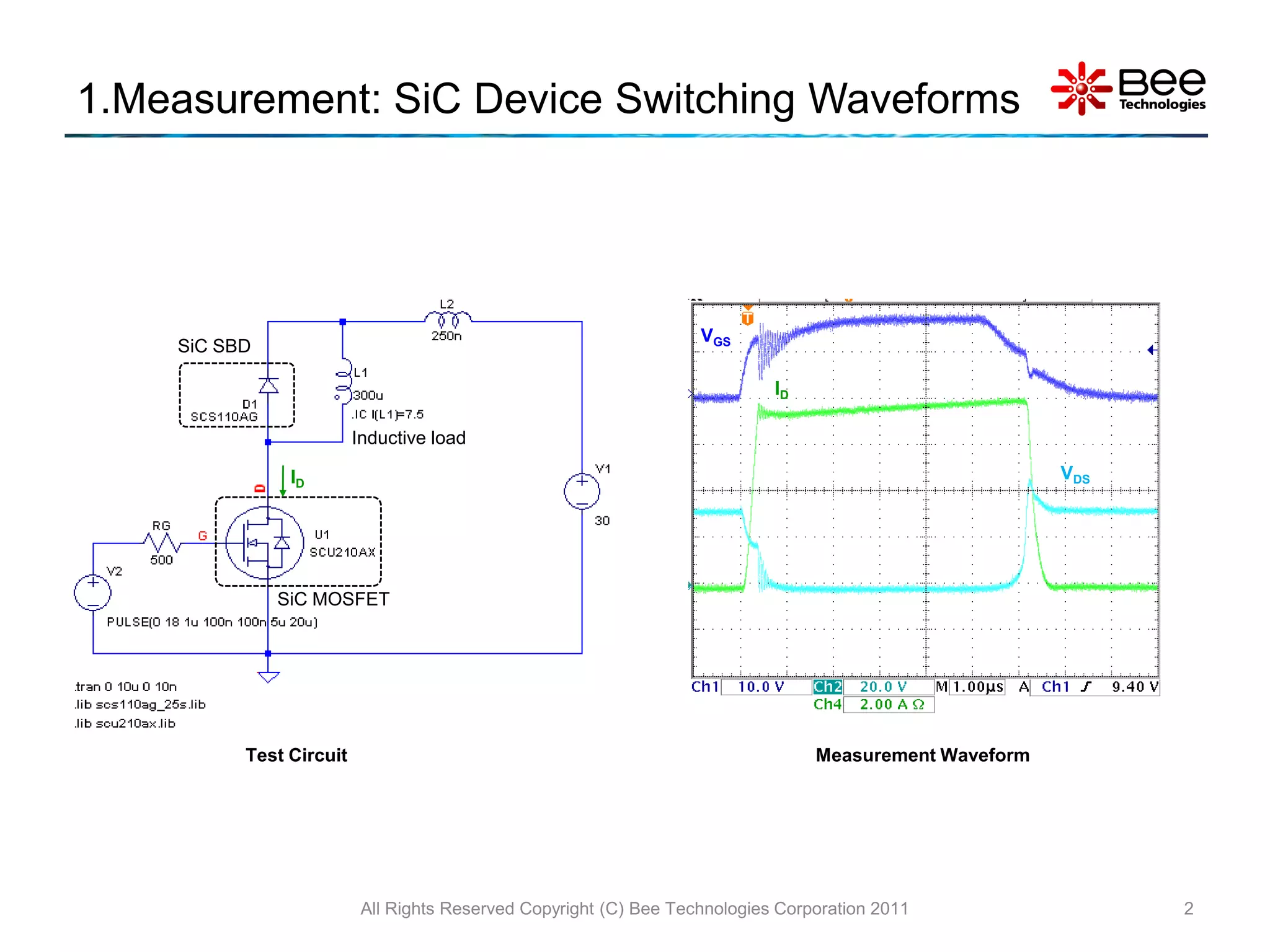 SiC vs Si Switching loss Simulation using LTspice | PDF