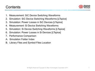 SiC vs Si Switching loss Simulation using LTspice | PDF