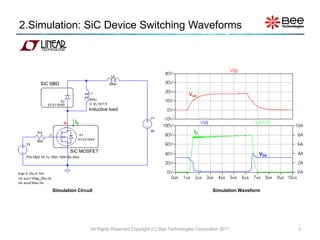 SiC vs Si Switching loss Simulation using LTspice | PDF