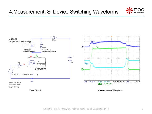 SiC vs Si Switching loss Simulation using LTspice | PDF