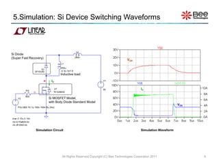 SiC vs Si Switching loss Simulation using LTspice | PDF