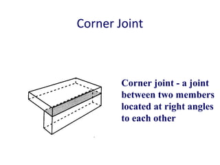 Diffternt types of Welding Joints | PPT