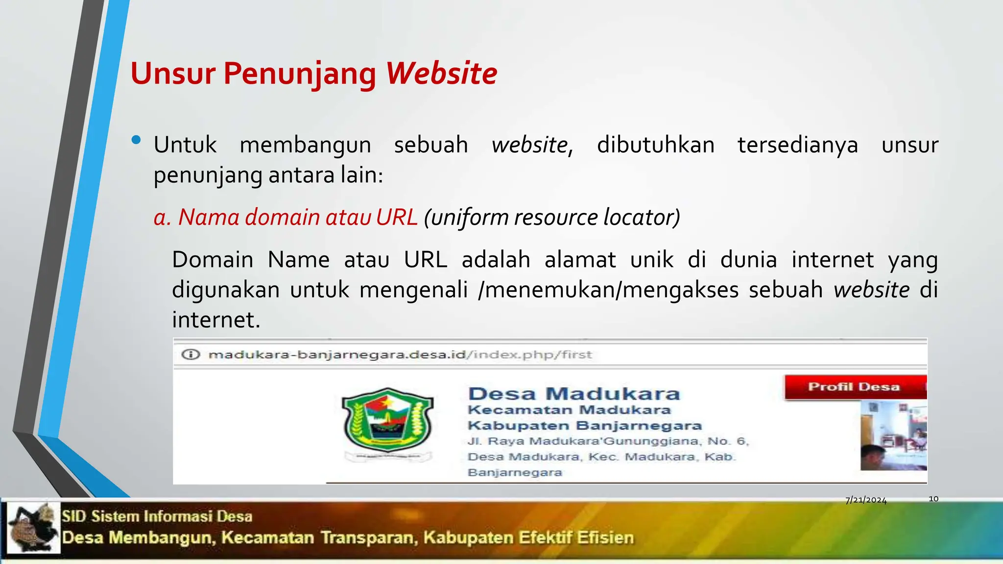 Sistem Informasi Desa dan Pengelolaan Website Desa.pptx